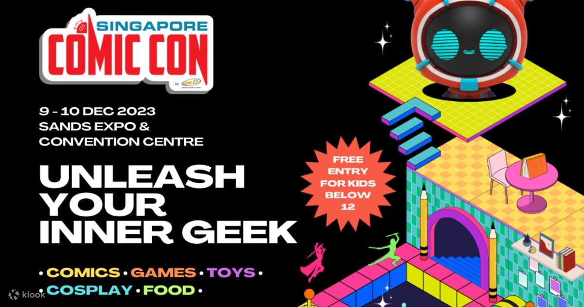 [Klook Exclusive] Singapore Comic Con (SGCC) 2023 - Klook